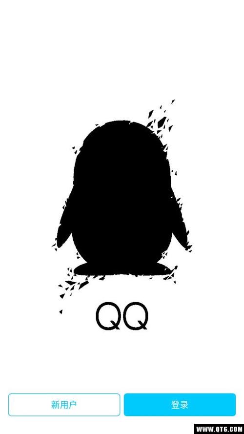 qq界面变成黑色图标