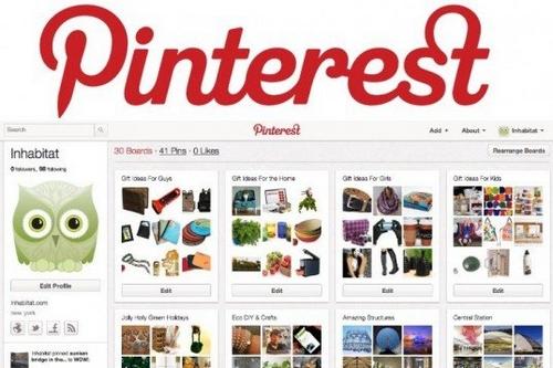 Pinterest官网图标