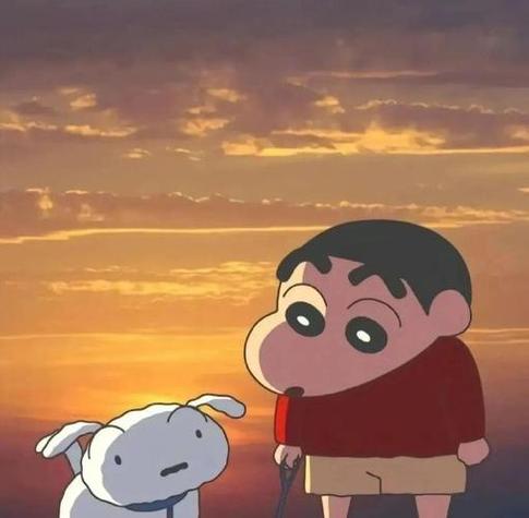 用蜡笔小新头像的男生图标