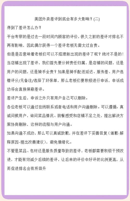 给外卖差评会有什么影响图标