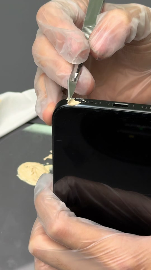 iphone手机边框磕碰修复