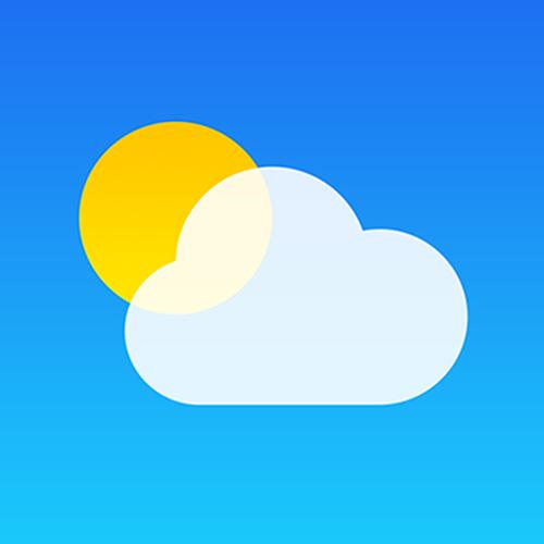 七彩天气√定位图标