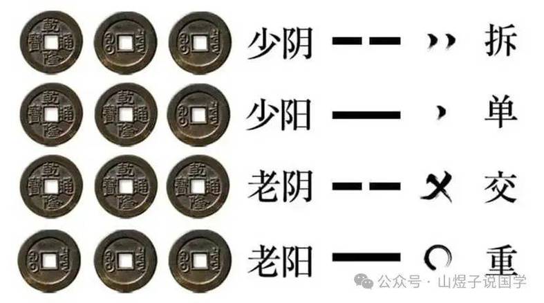 铜钱卦图标