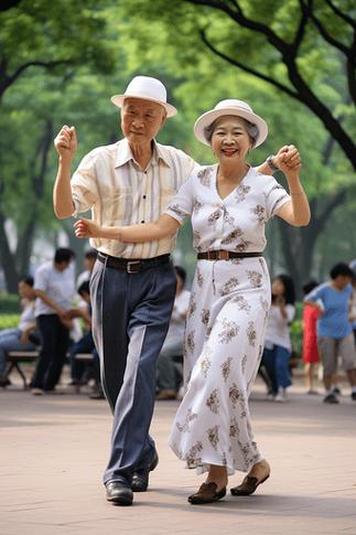 老人舞蹈广场舞