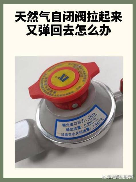 燃气阀弹回去一招恢复图标