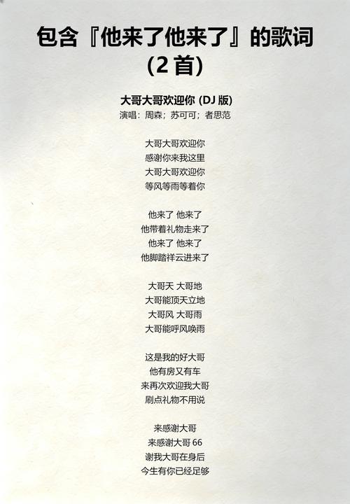 他来了又去了歌曲歌词图标