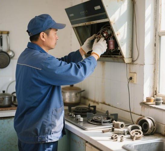 油烟机打开不吸烟了怎么办图标