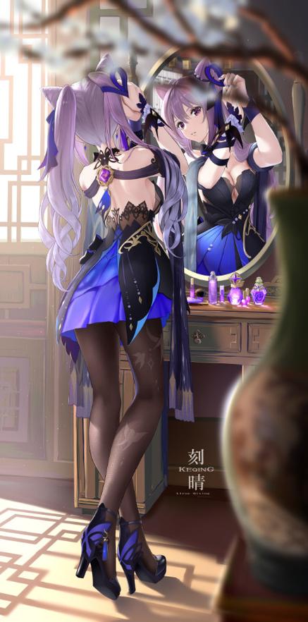 原神图片女角色刻晴图标