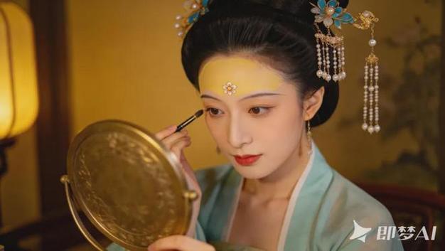 贴花黄是贴什么东西图标