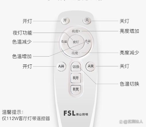 吸顶灯遥控器使用说明图标