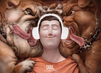 jbl创意广告图标