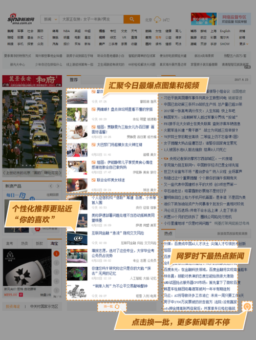 sina新浪首页官网截图