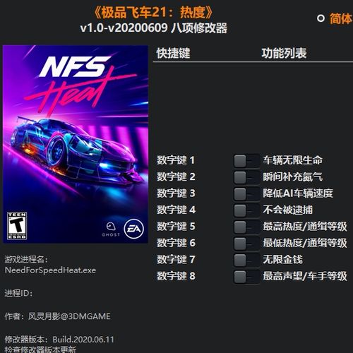 极品飞车21 修改器图标