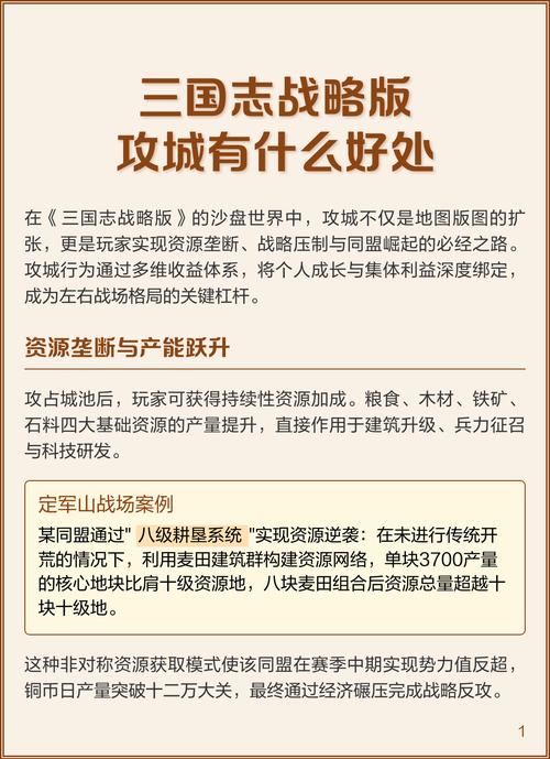 三国志战略版打别人的城有什么用
