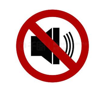 苹果手机铃声红色禁止图标
