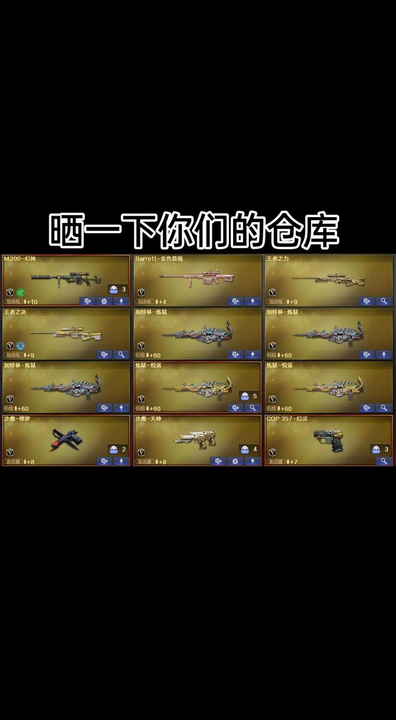 cf手游怎么赠送仓库里的武器截图