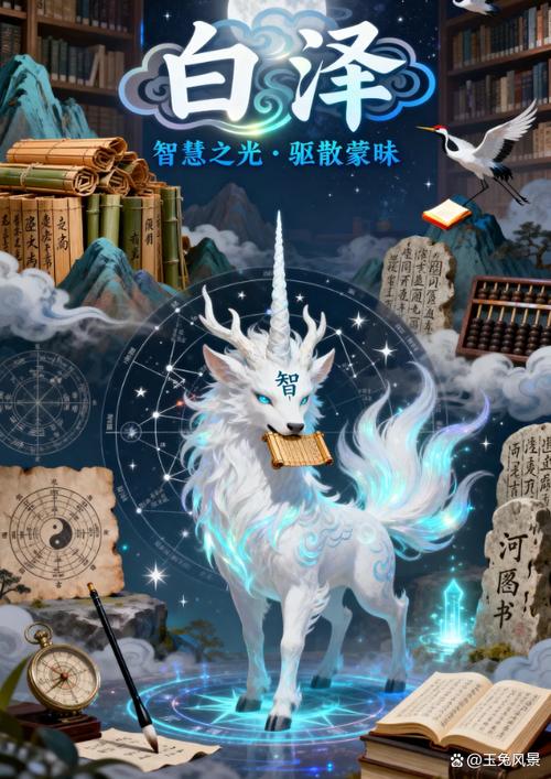 四大瑞兽白泽麒麟图标