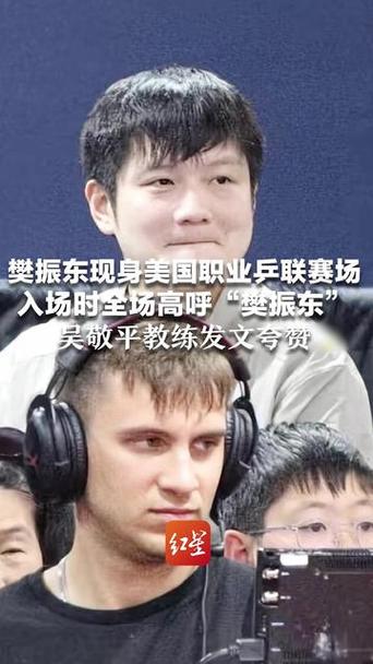 樊振东现身美国职业乒联赛场图标
