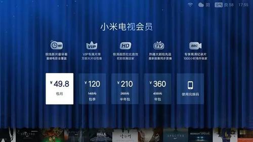 小米盒子vip一年多少钱截图