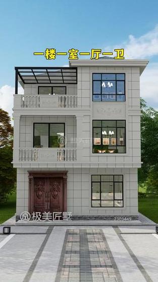 9米x12米一层农村自建房图图标