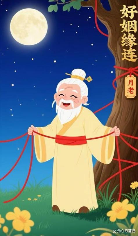 中秋 月老图标
