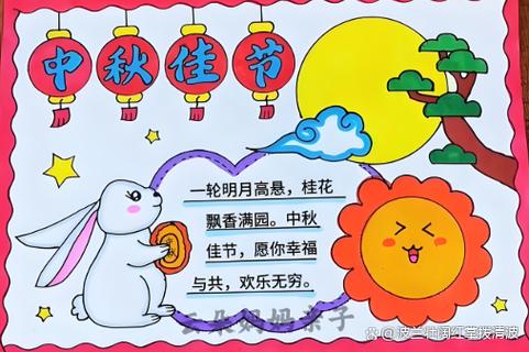 中秋手抄报怎么画简单又漂亮截图