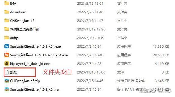软件变成白色文件夹是怎么回事截图
