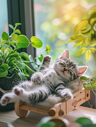 小猫太懒了怎么办图标
