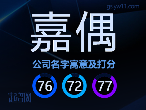 嘉偶的意思是什么图标