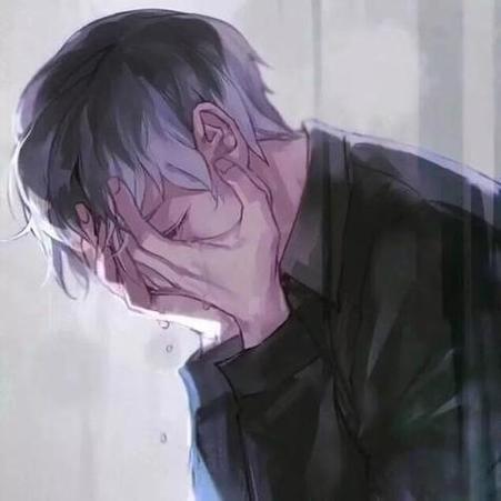 为一个男生哭代表什么图标