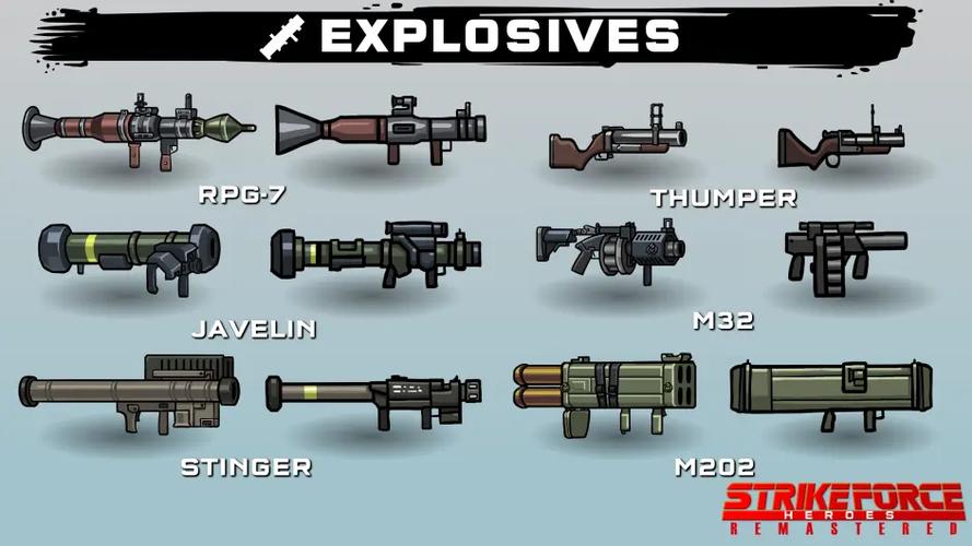 战火英雄2武器大全图标