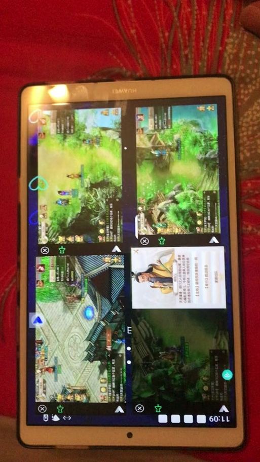 华为平板可以5开梦幻手游吗截图