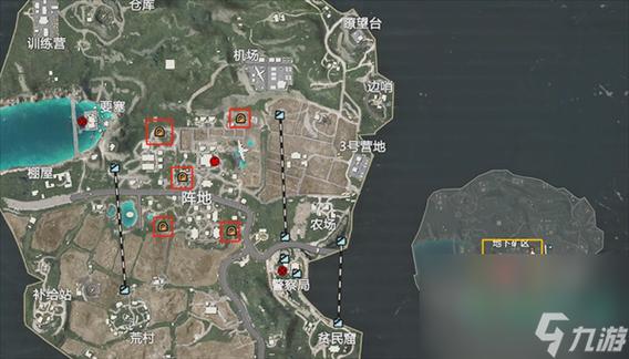 地铁逃生辐射区入口图标