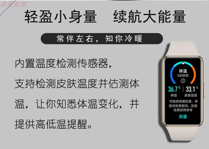 华为手环可以检测体温吗图标