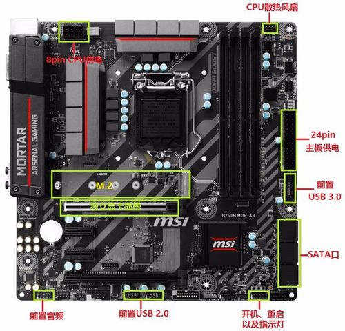 微星b350主板m2接口在哪截图