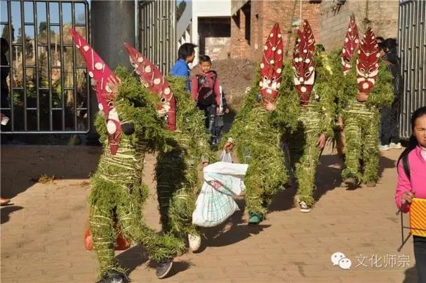 彝族绑神猴仪式截图