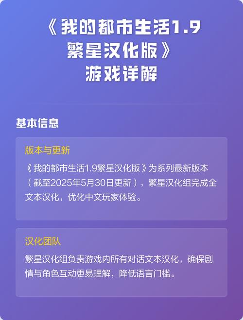 我的都市生活繁星汉化版图标