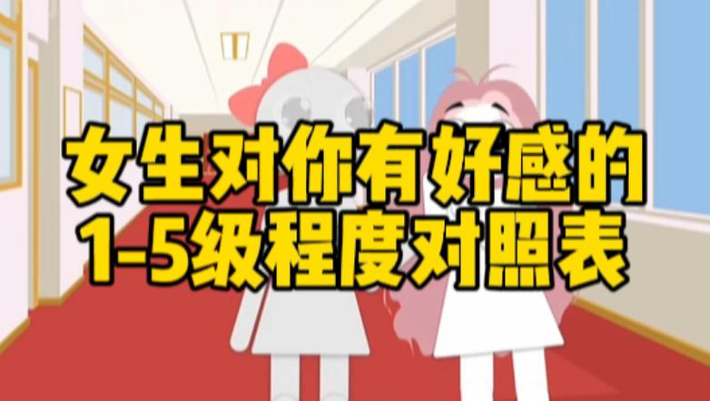 女生好感度等级截图