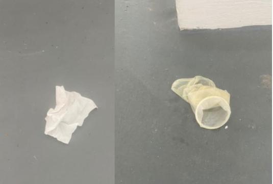 避孕套里垫一层卫生纸图标