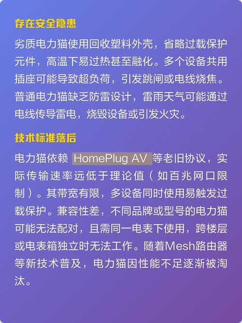 电力猫为什么禁用