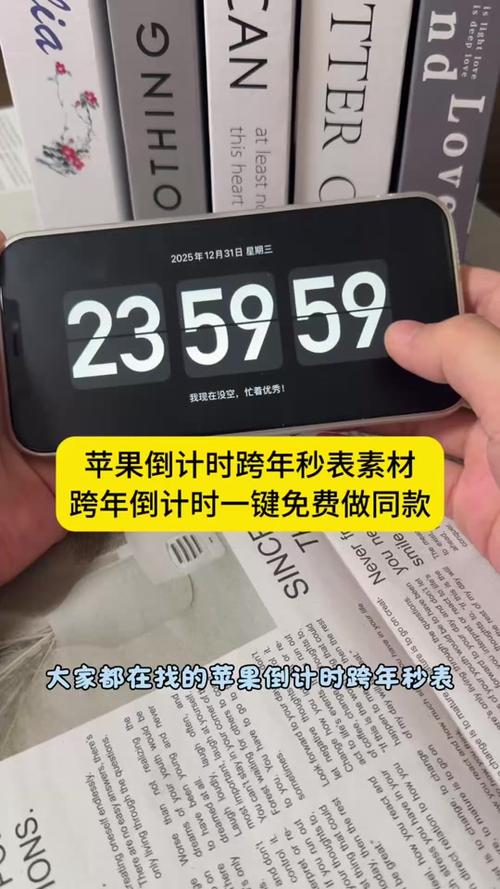 苹果怎么倒计时多少天图标