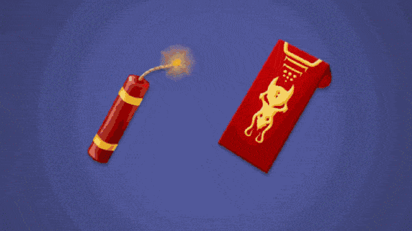 鞭炮emoji表情符号图标