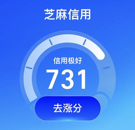 芝麻信用广告截图