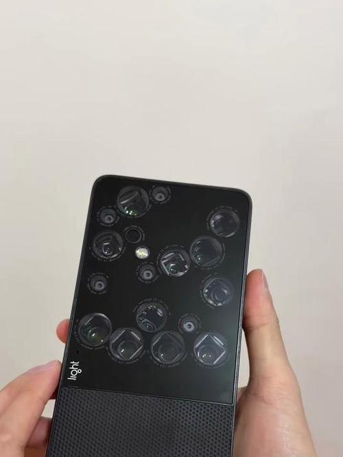 背部正方形五个摄像头的手机图标