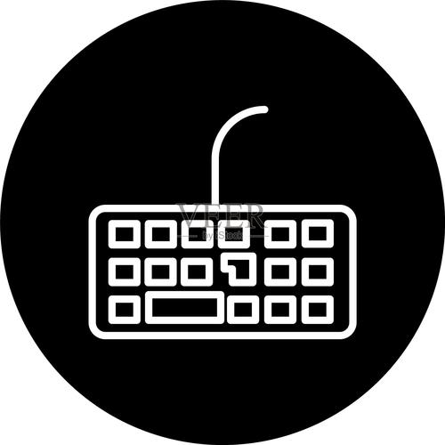 键盘按键输入a打出来是q图标