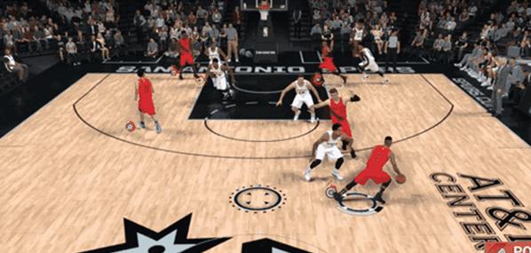 nba2k19挡拆怎么按截图