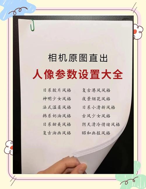 摄影风格设置方法截图