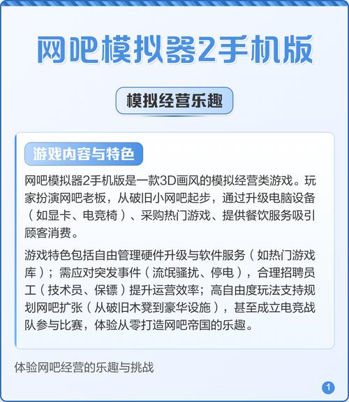 网吧经营模拟器中文版手机版截图