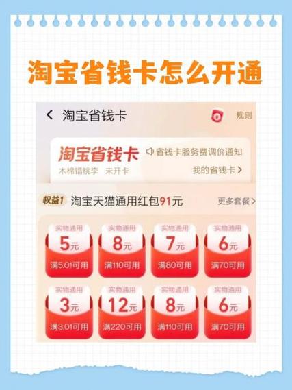 开通红包省钱卡合算吗截图