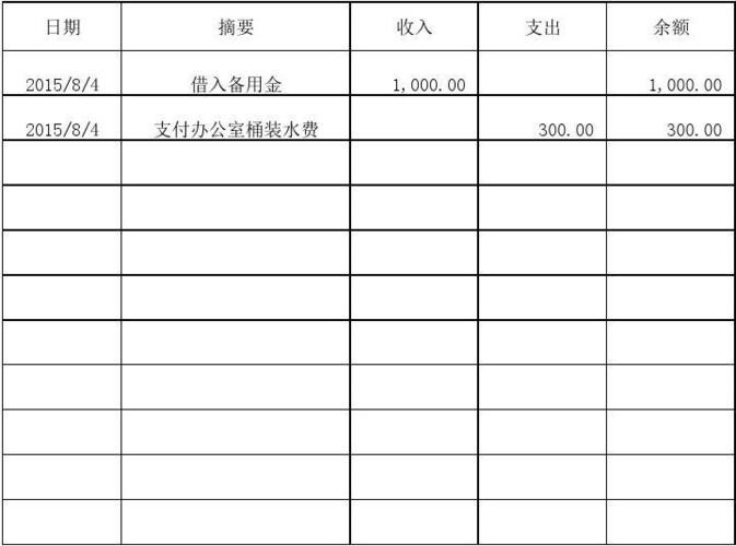 流水账记账表格图标